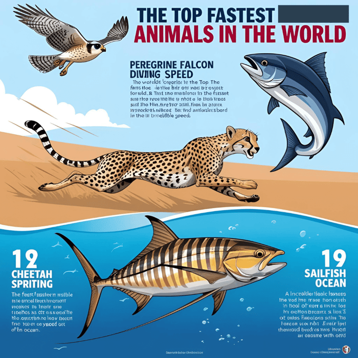 The Top Fastest Animals in the World: Nature’s High-Speed Marvels ...
