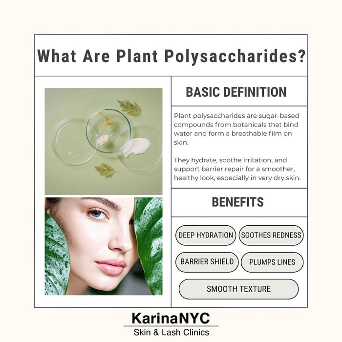 What Are Plant Polysaccharides? Nature's Skin Barrier Repair – KarinaNYC